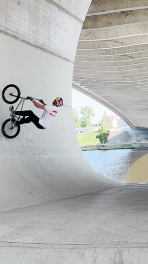 this backflip was terrifying 🤯 #bmx | BMX Pro