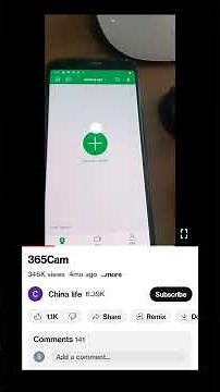 tutorial on setting up the 365 camera