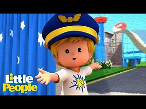 Little People Mini Adventures | Flight School! | Kids Cartoons