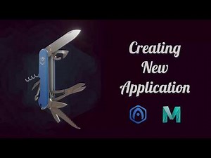 Verge3D for Maya Basics - Part 2 - Creating New Application