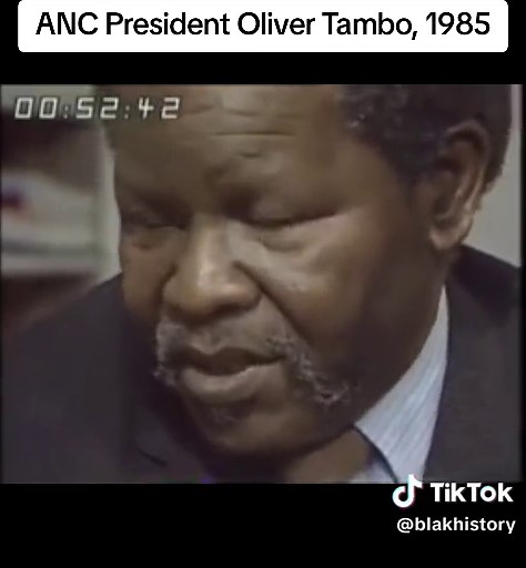 Oliver Tambo's Impact as ANC President in 1985
