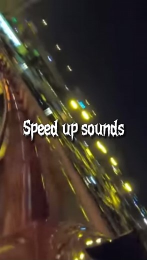 I wanna ride. #speedupsounds #speed #vibe #nightcore #fy