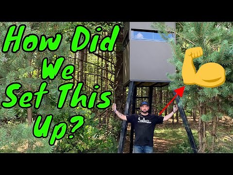 How To Set Up Deer Hunting Blinds Without Heavy Equipment - Sad Daddy