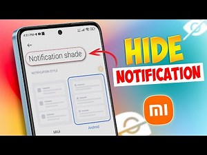 How to Hide Notification Shade on Lock Screen in Xiaomi, Redmi, POCO, and other Phones