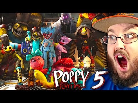 Poppy Playtime: Chapter 5 - FULL Gameplay + ENDING REACTION!!!