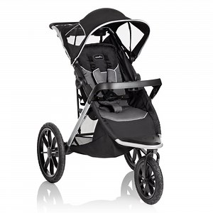 Evenflo Victory Plus Jogger Stroller with LiteMax Infant Car Seat, Compact Black
