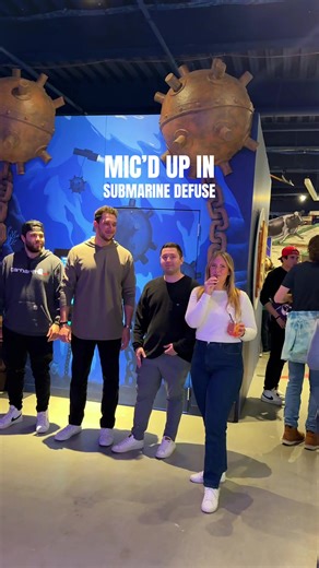 Watch this team take on the challenge room Submarine Crew! This challenge is only available at Level99 Providence. #level99 #micdup