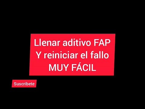 Refill DPF additive Peugeot Citroen