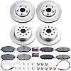 Power Stop CRK4335: Z17 COATED BRAKE KIT - JEGS