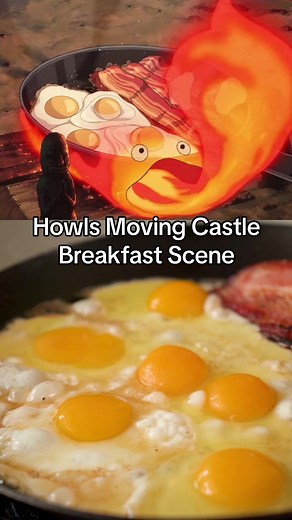Recreating Howl's Moving Castle Breakfast Scene | Anime Food Recipes