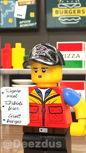 Order number... 😒 #shorts #lego