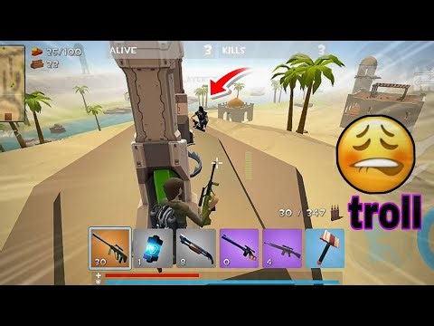 Rocket Royale android gameplay easy victory