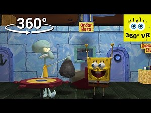 SpongeBob 360° VR | Graveyard Shift