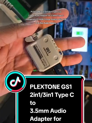PLEXTONE GS1 Type C to 3.5mm Audio Adapter Review
