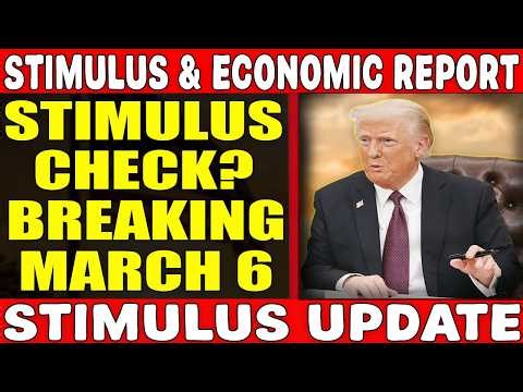 March 6th Update: Stimulus Talk & Economic Report