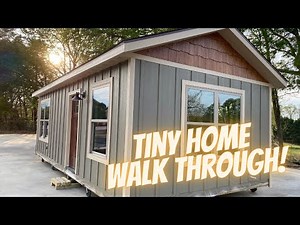 Incredible Tiny (Modular) Home Walk Through!
