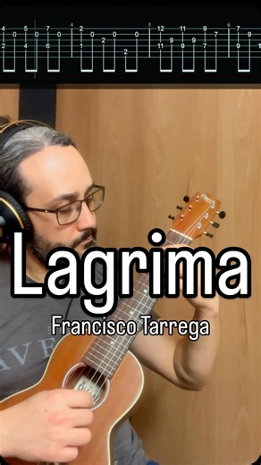 🇺🇸Let’s Play Together - 🇧🇷Vamos tocar juntos Ohana Monday – “Lagrima” by Francisco Tárrega Today we’re exploring one of the most iconic pieces in the classical guitar repertoire: “Lágrima”, composed by the Spanish guitarist Francisco Tárrega. This piece is built on parallel 10ths, creating a soft and expressive melodic texture. It is written in the key of E Major, featuring a simple yet emotional melodic line — a beautiful example of Tárrega’s romantic style. To help with your practice, the 