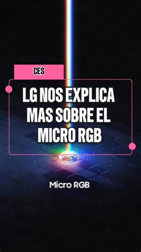 Geekzilla.tech | MAS SOBRE EL MICRO RGB nos acercamos al Booth de LG y nos dieron una explicacion mas detallada de los grandes beneficios de la tecnologia... | Instagram