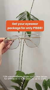3.7K views · 24 reactions | Level up your look and vision with OJO Eyewear. Get Japan-design frames, graded lenses, and a FREE eye check for only ₱1888 with All-in-One Price Package!   www.ojoeyewear.co #OJOEyewear #EYEWEARFORALL | OJO Eyewear | Facebook