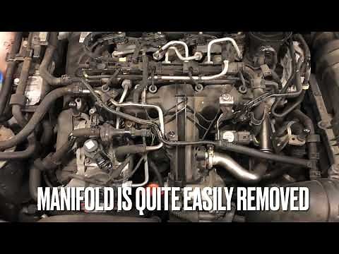 Volkswagen Golf 1.6 Diesel: Inlet Manifold Removal and Cleaning Guide. Sut and sludge Beware!