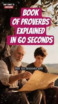 Book of Proverbs Explained