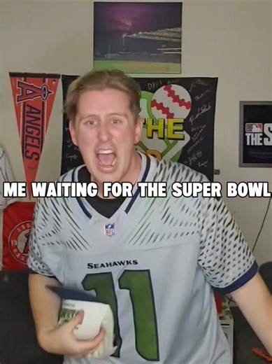 I'M SO HYPED #superbowl #seahawks #seattle #austinkleschka #football | Seattle Seahawks Super Bowl