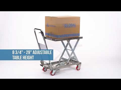 989009 Mobile Scissor Lift Table V2