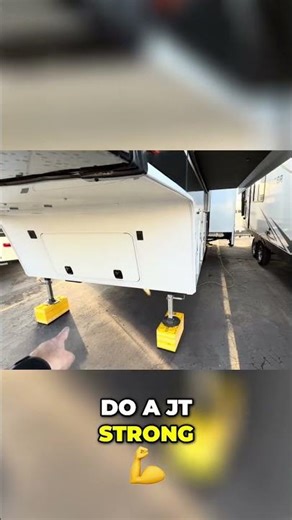 RV Stability: JT Strong Arm Brace Kit for Zero Rocking #shorts