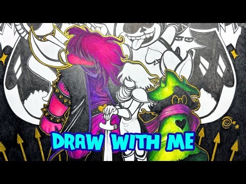 Let’s Draw! Deltarune Chapter 1 – Part 2