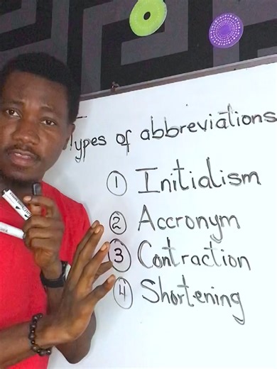 Understand the difference between Abbreviations and Acronyms #abbreviations #acronyms #english #learn #education #fyp #watch | Learn with Austin