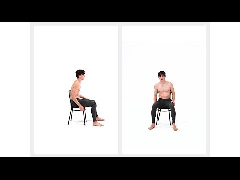 Stand to Sit Reference for Animation | Realtime 60fps | Animation Body Mechanics