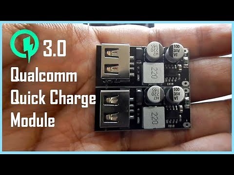 Qualcomm Qc 2.0 | Qc 3.0 DC-DC Buck Converter step down Fast Charging Module
