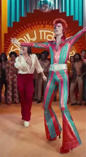 David Bowie Dancing On Soul Train In The 1970's as Ziggy Stardust With Freddie Mercury
