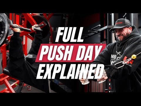 OFFSEASON WEEK 16 PUSH DAY // CUES FOR CHEST & DELT GROWTH