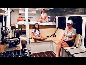 VANLIFE |Tiny House Shuttle Bus Conversion: Take a tour!
