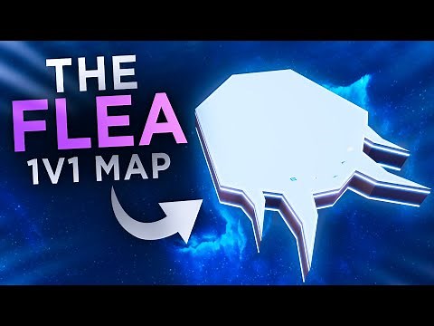 How I Made The FLEA 1v1 MAP... (speedbuild)