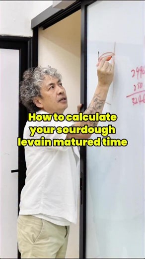 7K views · 292 reactions | Your levain matters. And the timing play a crucial part. Calculate them backwards based on your working timing and observe them as they show sign to be ready. With that, 1 big step to beautiful sourdough  | Oldman Teh | Facebook