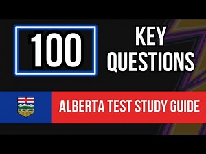 Alberta Learners Test Study Guide (100 Key Questions)