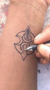 Round shape compass tattoo art ## Short tattoo art | Sonu SWS