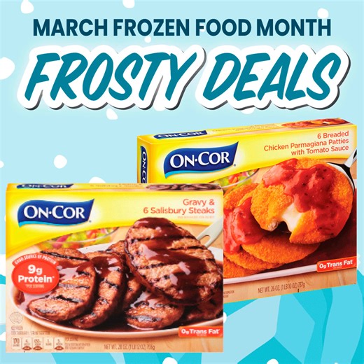 March is frozen food month! Now through March 31st check out amazing deals on participating items! | Jewel-Osco