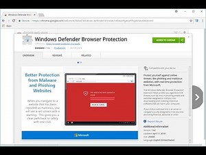 Best Free Antivirus for Google Chrome Browser (Windows Defender)