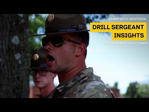 Drill Sergeant Insights | 1st Regiment, Basic Camp | CST 2024