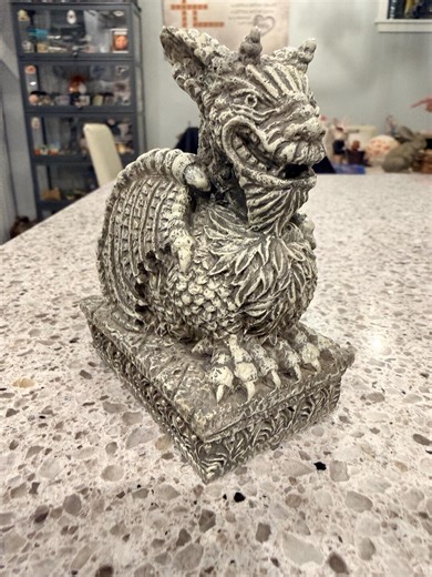 Vintage Laughing Guardian Gargoyle Figurine 1996 - Etsy