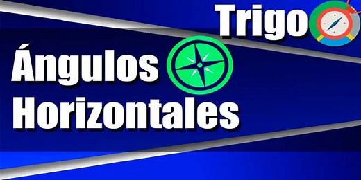 Ángulos horizontales, ejercicios resueltos | Matemóvil