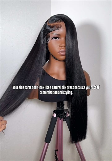 your side part closure wigs aren’t inconsistent because you’re bad at hair, they’re inconsistent because you’re guessing instead of following a method. if your side parts aren’t giving what you want them to give, this is for you. side part closure mastery is teaching the exact system i use so your wigs lay flat, have clean parting, and the outcome is consistent every time. no more trial and error, no more overplucking, and no more telling clients you need a frontal for a side part. 📌 the waitli