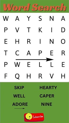 Word Search Puzzles | Puzzle | Find the Hidden Words | Word Game | Find Word #wordsearch
