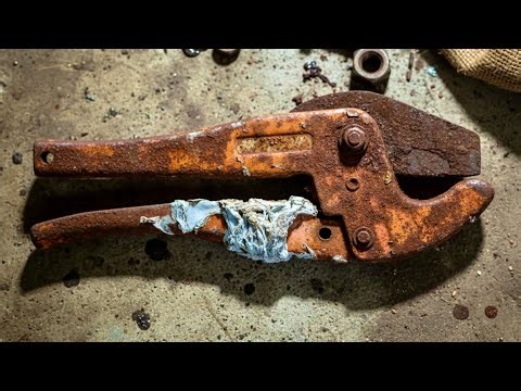 Rusty Cutter Restoration | Extreme Repair & Satisfying Cleaning