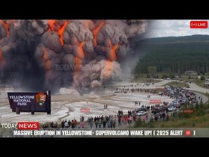Huge Eruption in Yellowstone! Horrific Camera of Supervolcano Erupts Under Earth Crust! USGS Alert