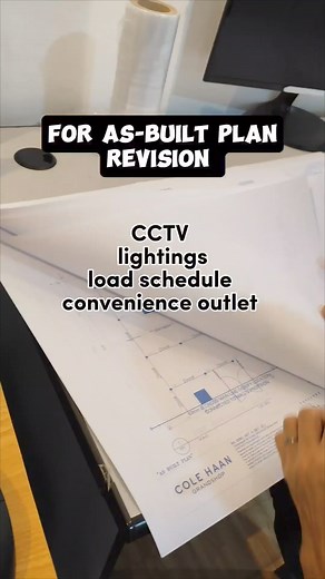 As-built plan revision. Cole Haan store #electrical #electrician #asbuilt #electricalplan #blueprint #reelsvideoシ #electricianreelsviral #electricianbreelsfypシ゚viral #electricalwork #reelsviralシ #fbreelsfypシ゚viral | Accident Road