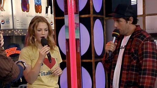 Through all the years, #DrewsAlwaysBeenHere – including when Drew Barrymore proved her burping skills on #TRL in 2004 😂 Simply cannot wait for her next adventure with The Drew Barrymore Show, starting today! | MTV